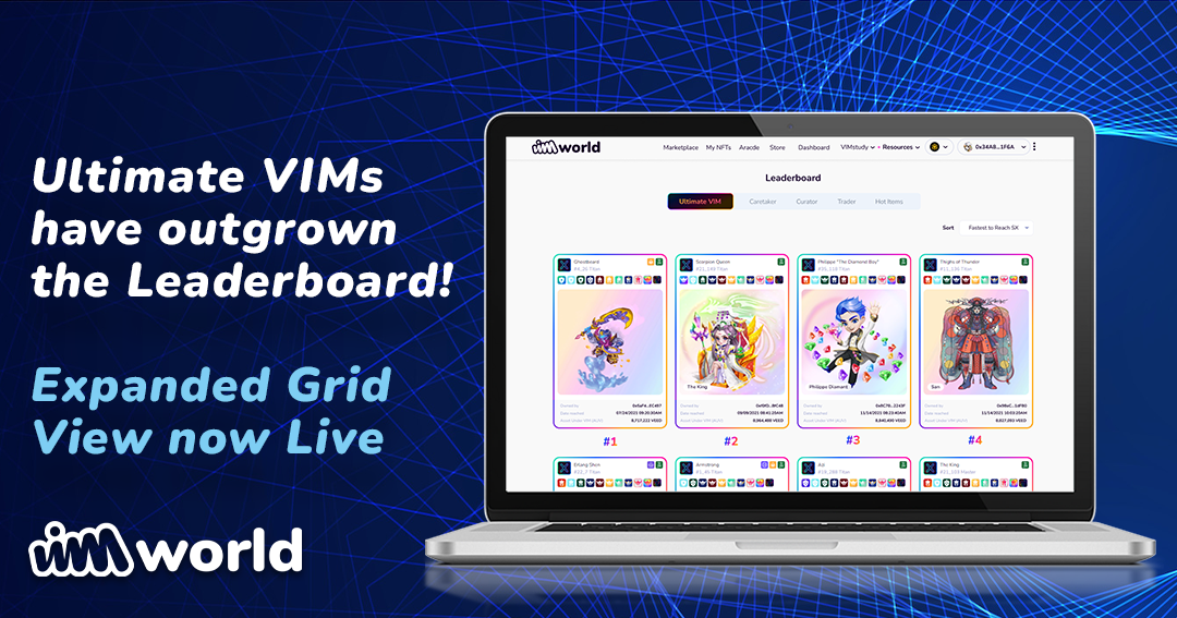 Explosion of Ultimate SX-tier VIMs leads to Leaderboard Expansion | by VIMworld | VIMworld ...