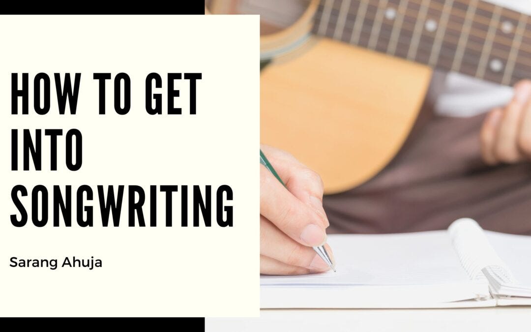 How to Get Into Songwriting. Getting into songwriting can be a… | by ...