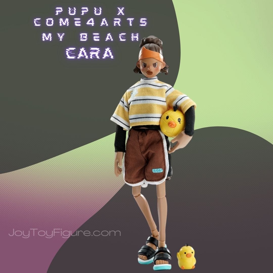 PuPu X Come4arts — My Beach Cara Action Figure - JOYTOY Figure Store - Medium