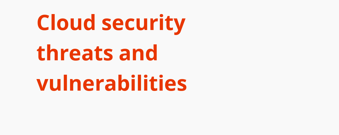 Protect your data from cloud security threats and vulnerabilities ...