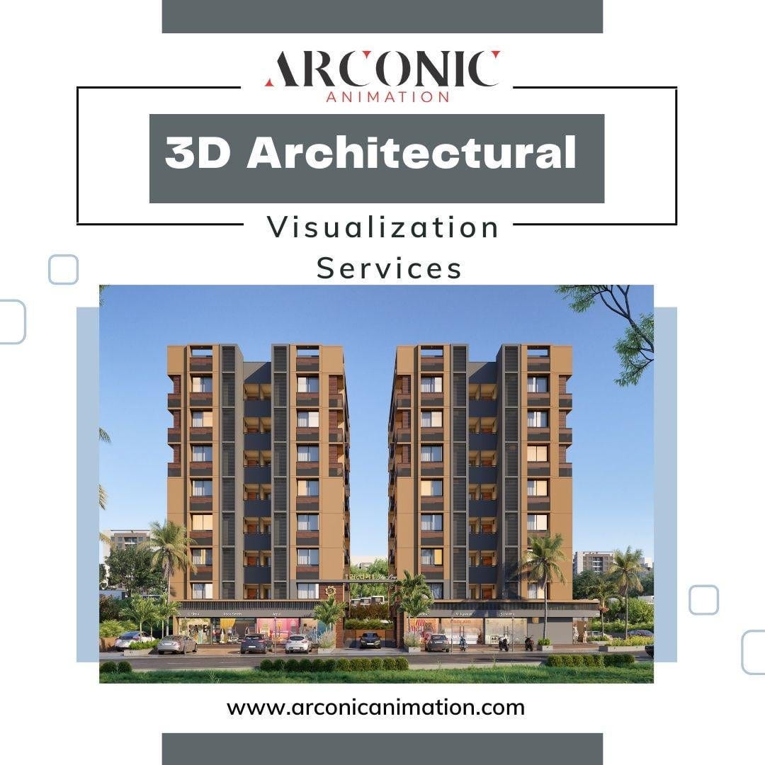 3D Architectural Visualization in Ahmedabad - Arconicanimations - Medium