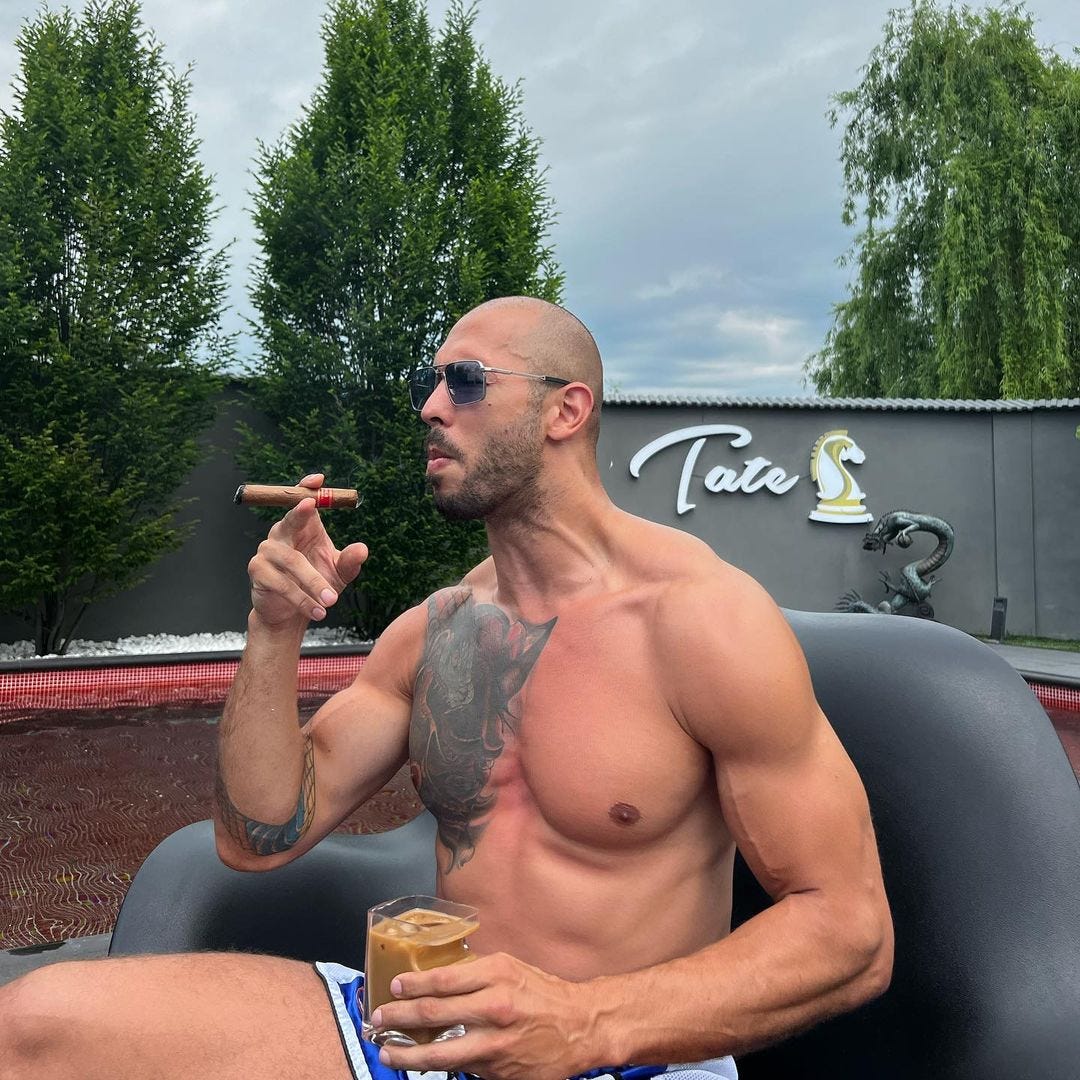 Andrew Tate’s biography includes information about his age, height, father, wife, boxing record ...