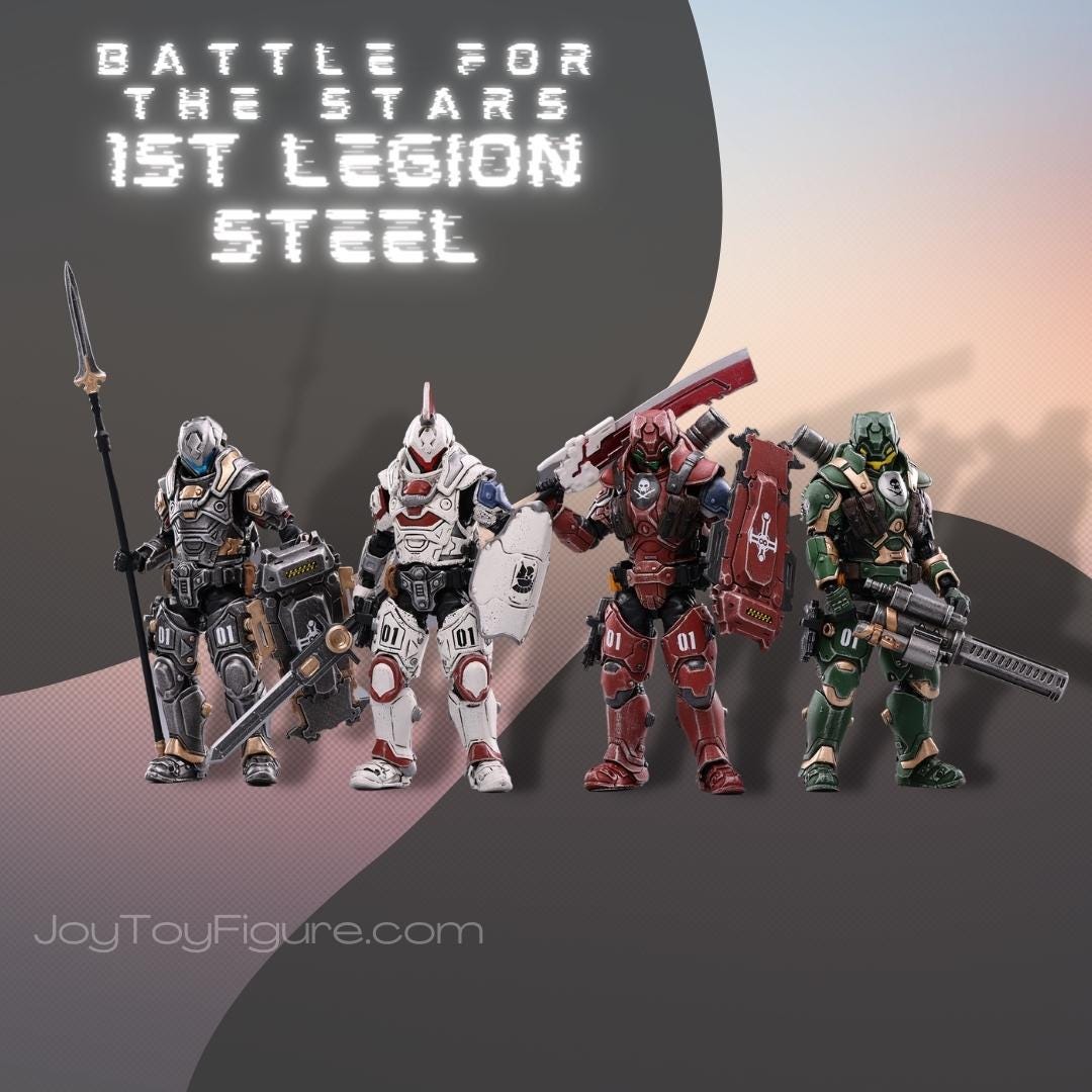 JoyToy Action Figure 01st Legion-Steel - JOYTOY Figure Store - Medium