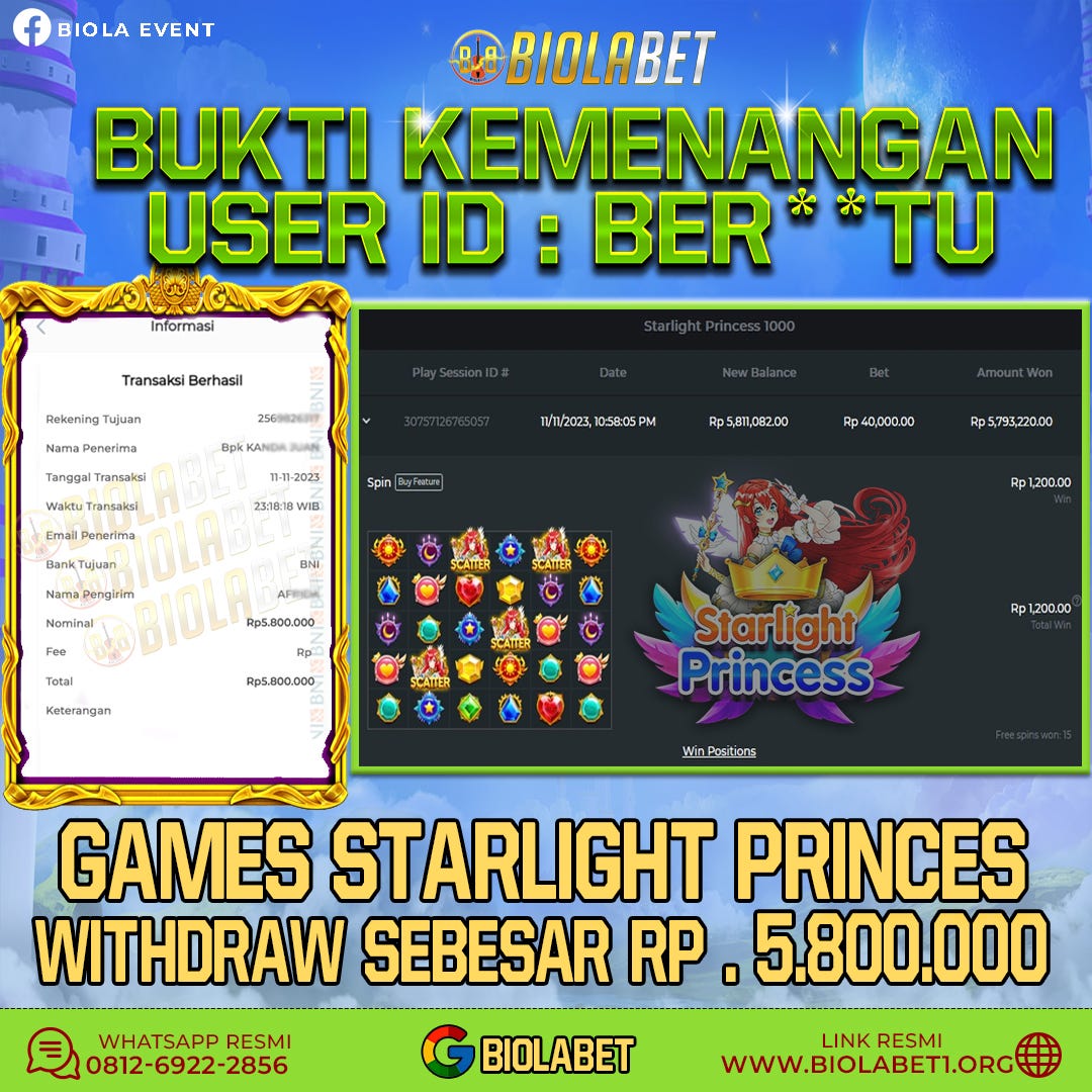 MUDAH NYA MENANG DI GAMES STARLIGHT PRINCES | by BIOLABET GACOR | Nov, 2023 | Medium