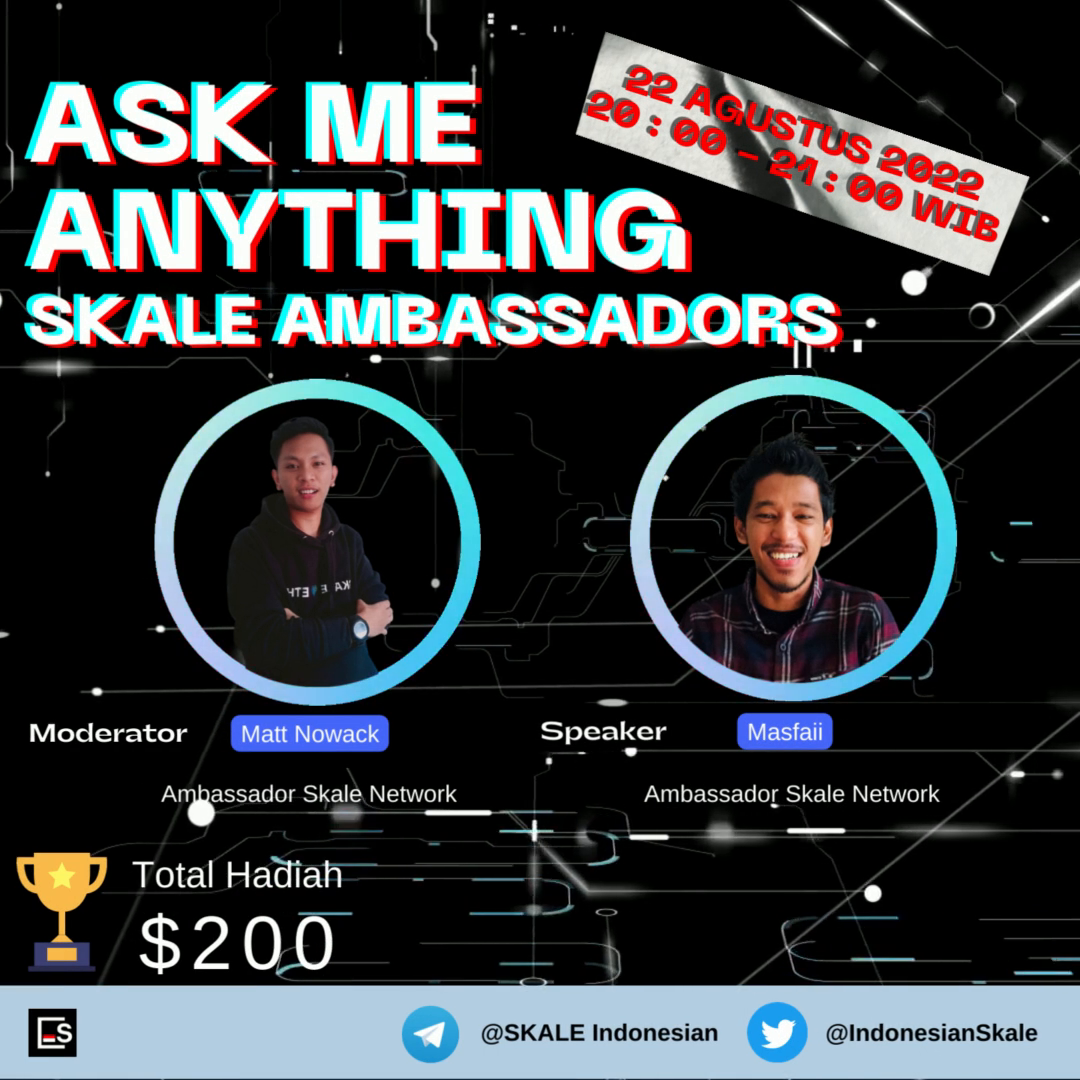 Recap AMA SKALE Network Indonesia | by Matt Nowack | SKALE Indonesian | Medium