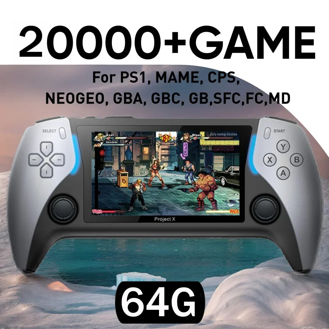 Immersive Retro Gaming on the Go: Unleash 20,000+ Games with Project X ...