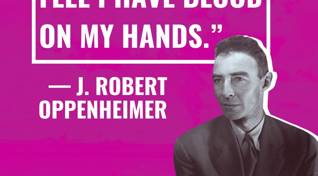 The Movie and the Moment. An Oppenheimer Review Through the Lens… | by ...