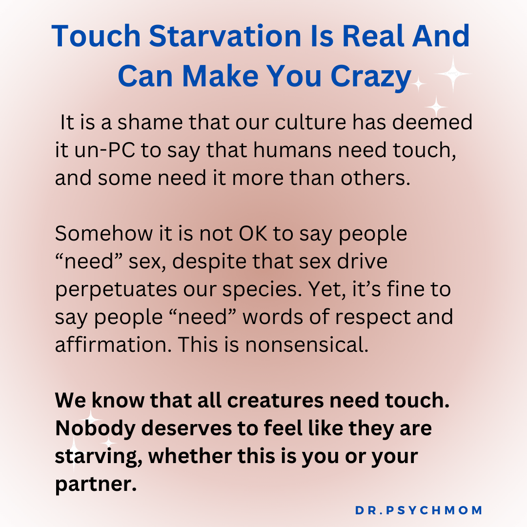 Touch Hunger/Starvation Is Real And Can Make You Crazy | by Dr. Psych ...