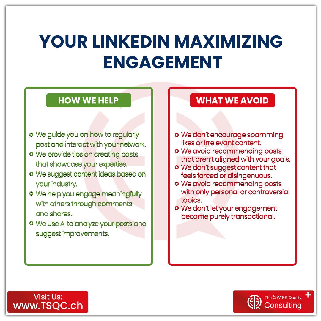 Maximizing LinkedIn Engagement: A Strategic Approach | by TheSwiss ...