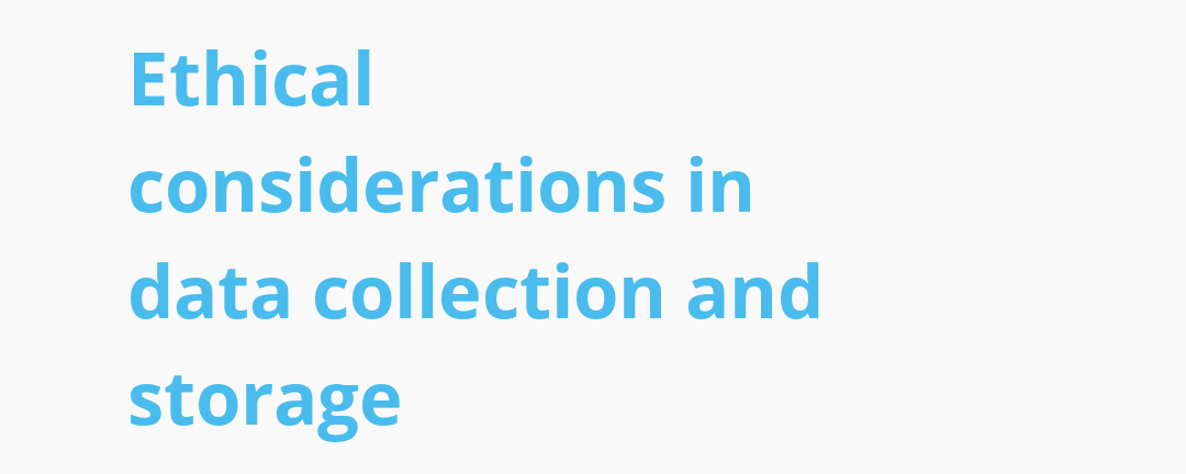 How do we ethically collect, store and use data? | by Dale Clifford ...