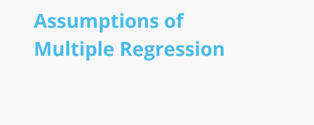 Is your data linear? Check assumptions of multiple regression to ensure accuracy. | by Dale ...