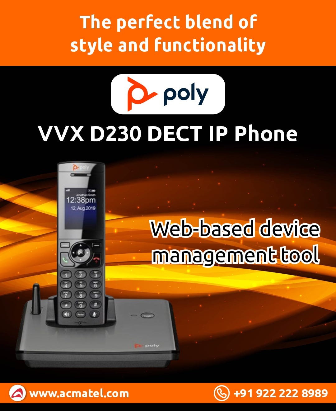 Poly VVX D230 DECT IP Phone | by AcmaTel Communications Pvt Ltd. | May ...
