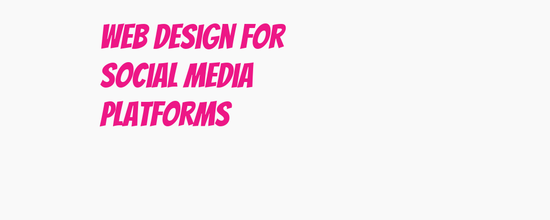 Design for social media platforms to engage users, drive traffic, and ...