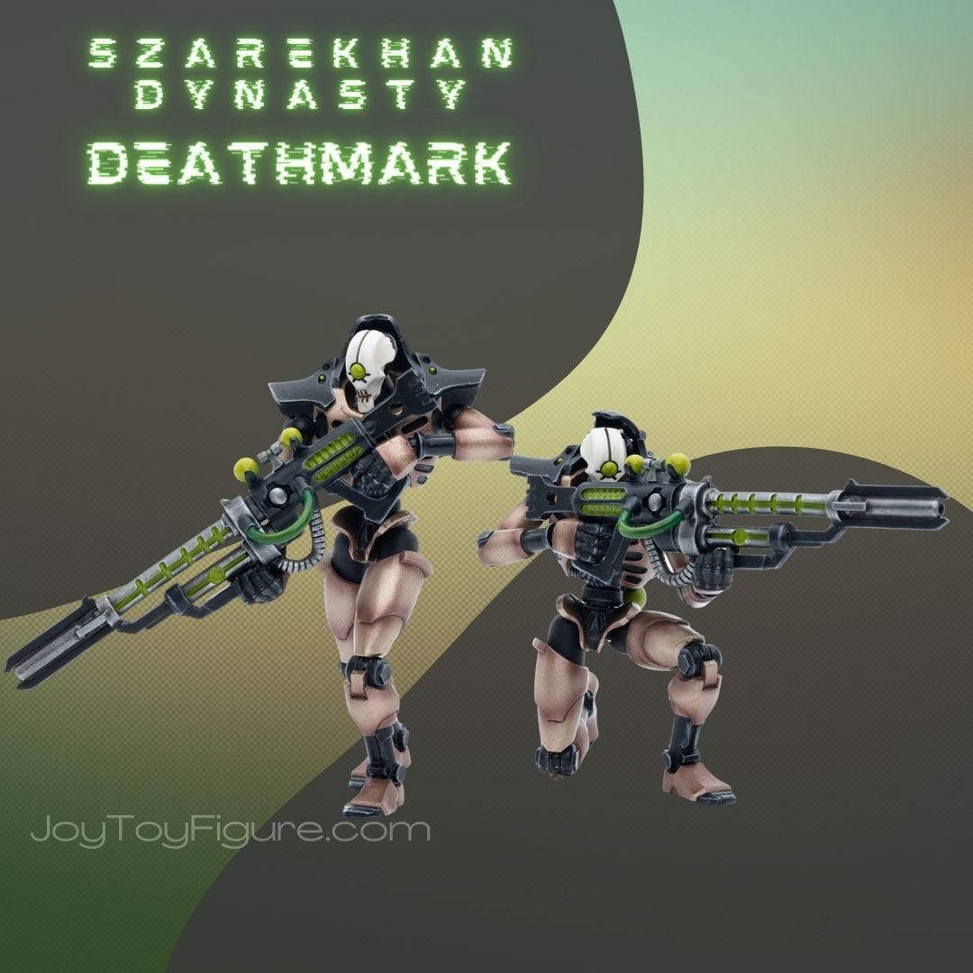 [Pre-Order] JoyToy Action Figure Warhammer 40K Necrons Szarekhan ...