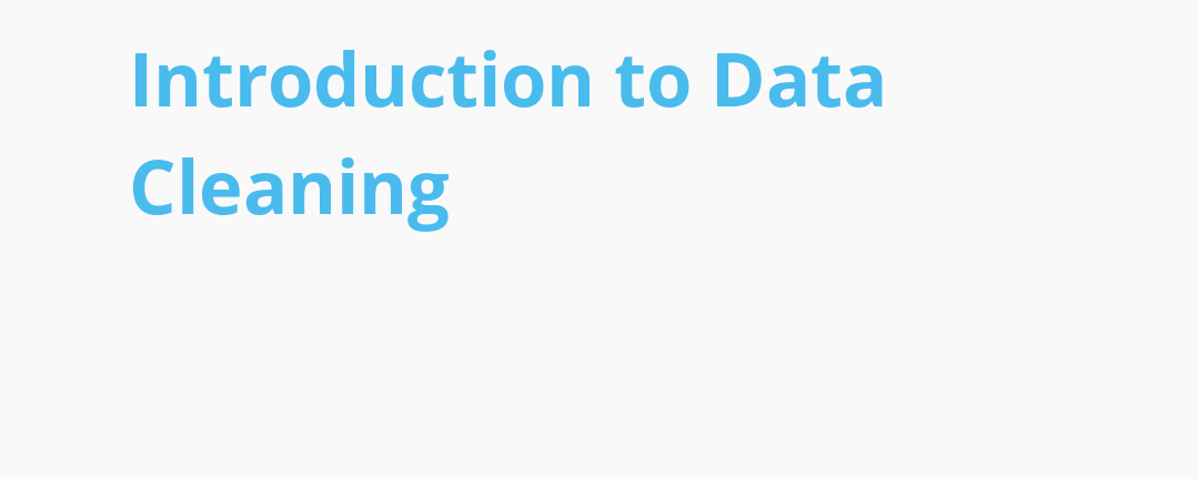 Introduction to Data Cleaning | by Dale Clifford | Internet Stack | May ...