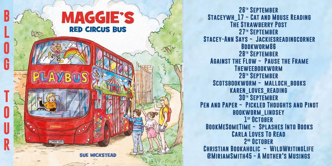 Maggie’s Red Circus Bus. ‘Maggie’s Red Circus Bus’, was all set… | by ...