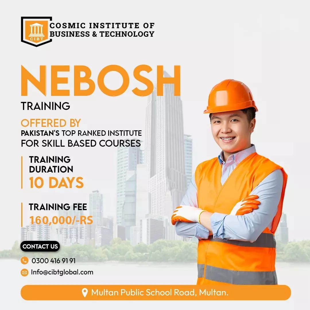 Promoting a Safety Culture: NEBOSH IGC Approaches in Qatar | by Ahmad | Nov, 2023 | Medium