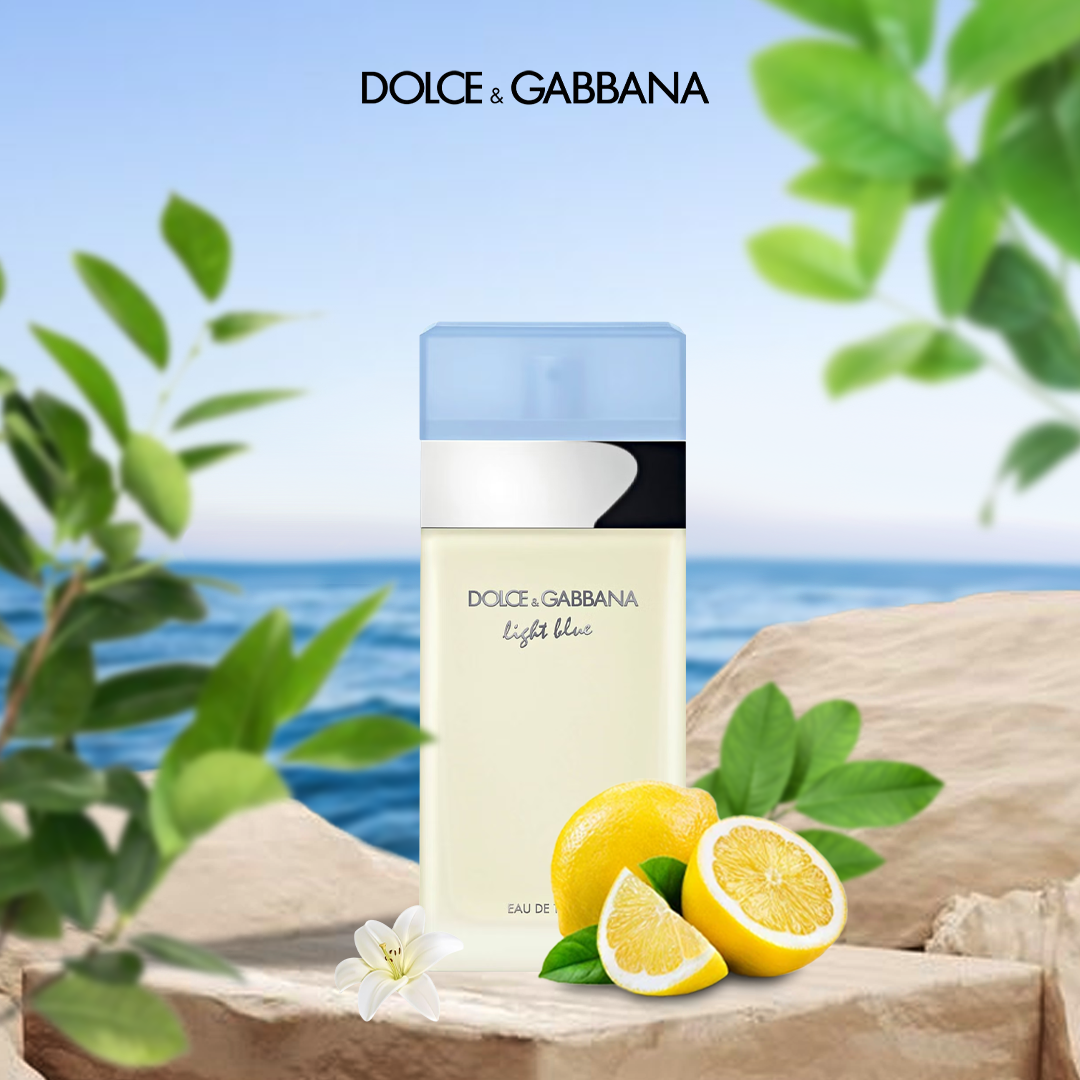 Embrace the essence of Mediterranean bliss with Dolce & Gabbana Light ...