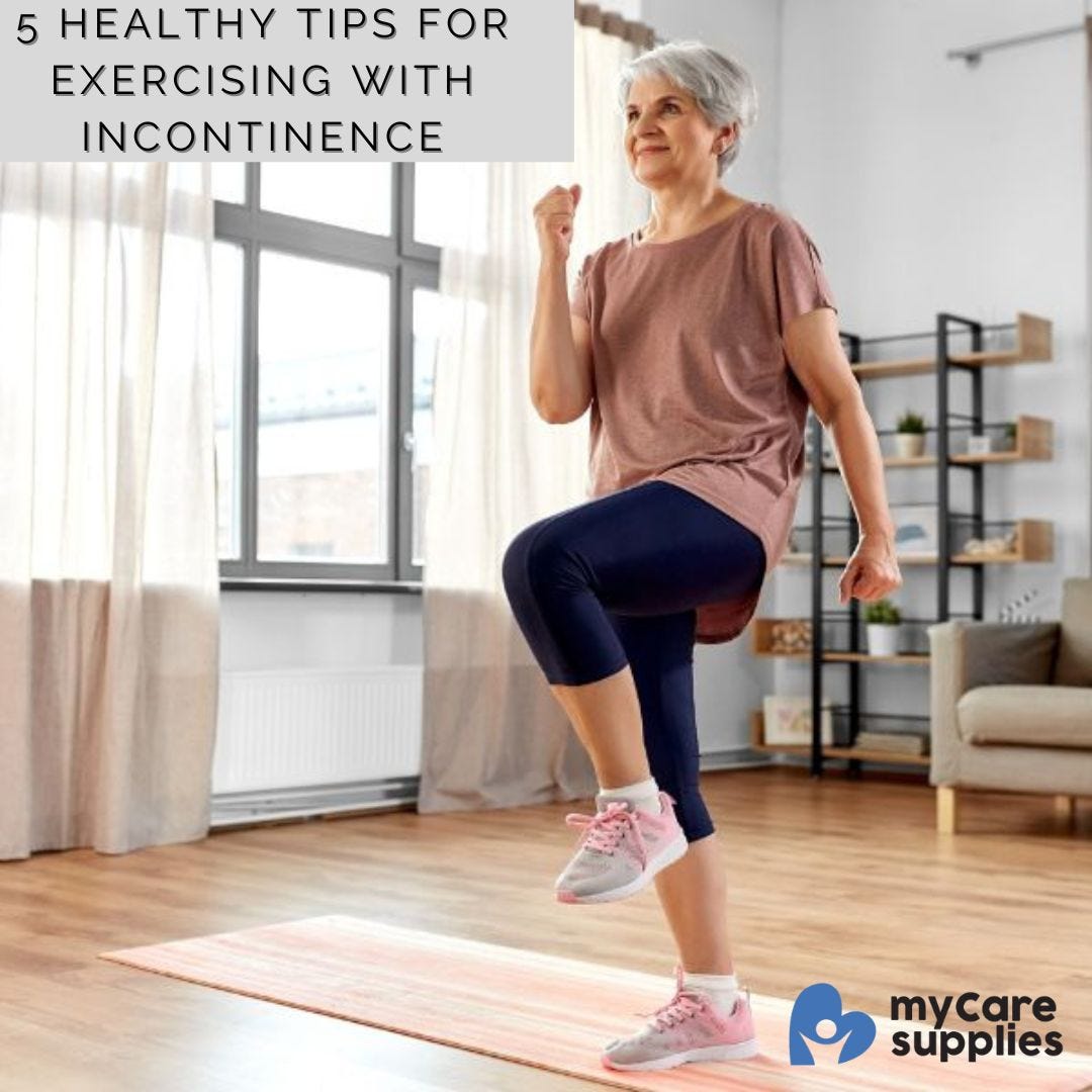 5 Healthy Tips for Exercising With Incontinence - Mycaresupplies - Medium