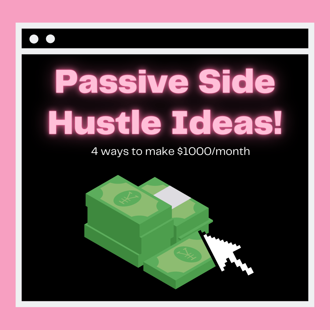 4 Passive Side Hustles You Need To Start ASAP! | by Tazzy | Medium