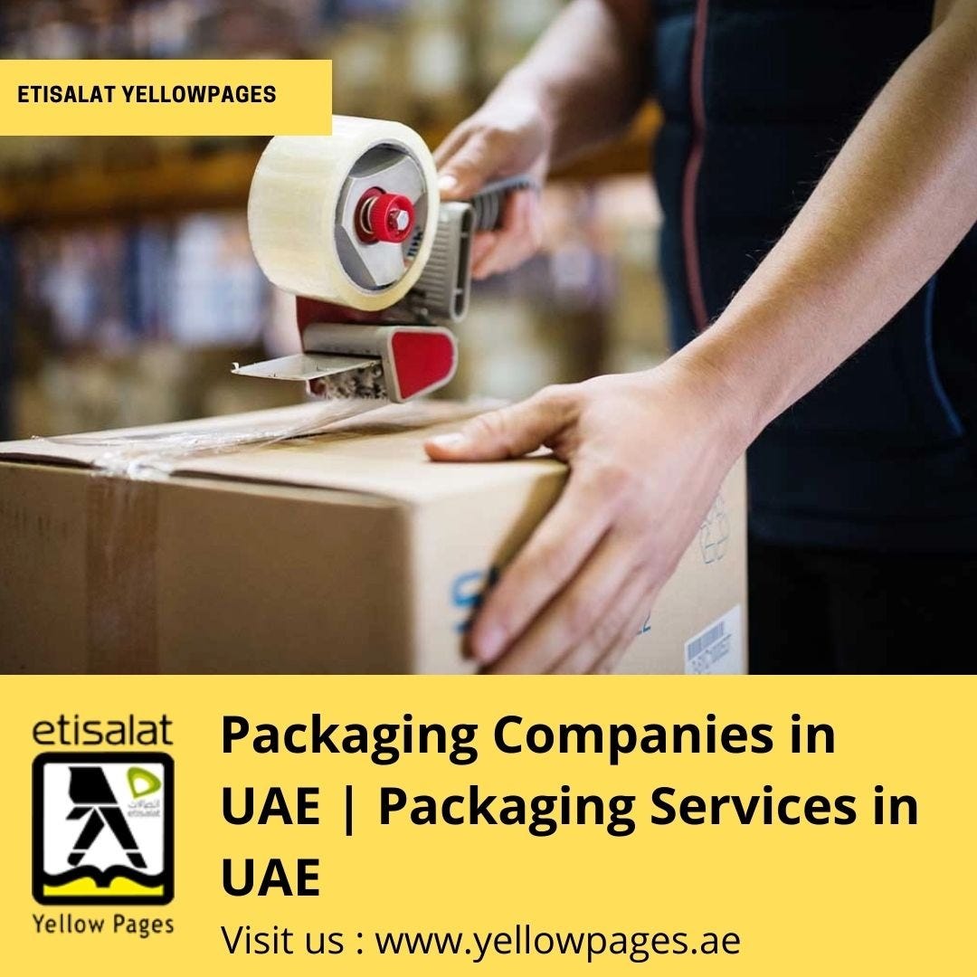 Packaging Companies in UAE | Packaging Services in UAE - Shokeennaveen ...