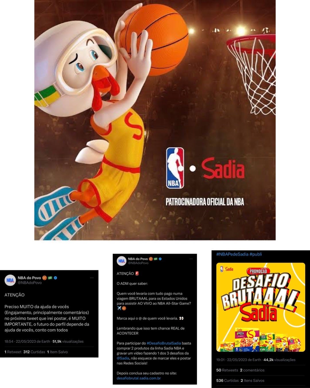 A relação Sadia e NBA Brasil e o potencial para impulsionar a conexão ...