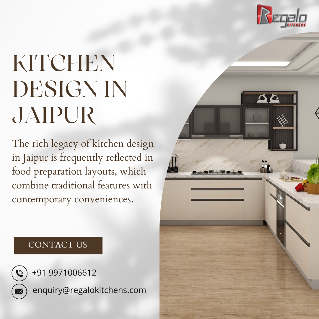 Kitchen Design in Jaipur | Regalo Kitchens - Kitchen Design - Medium