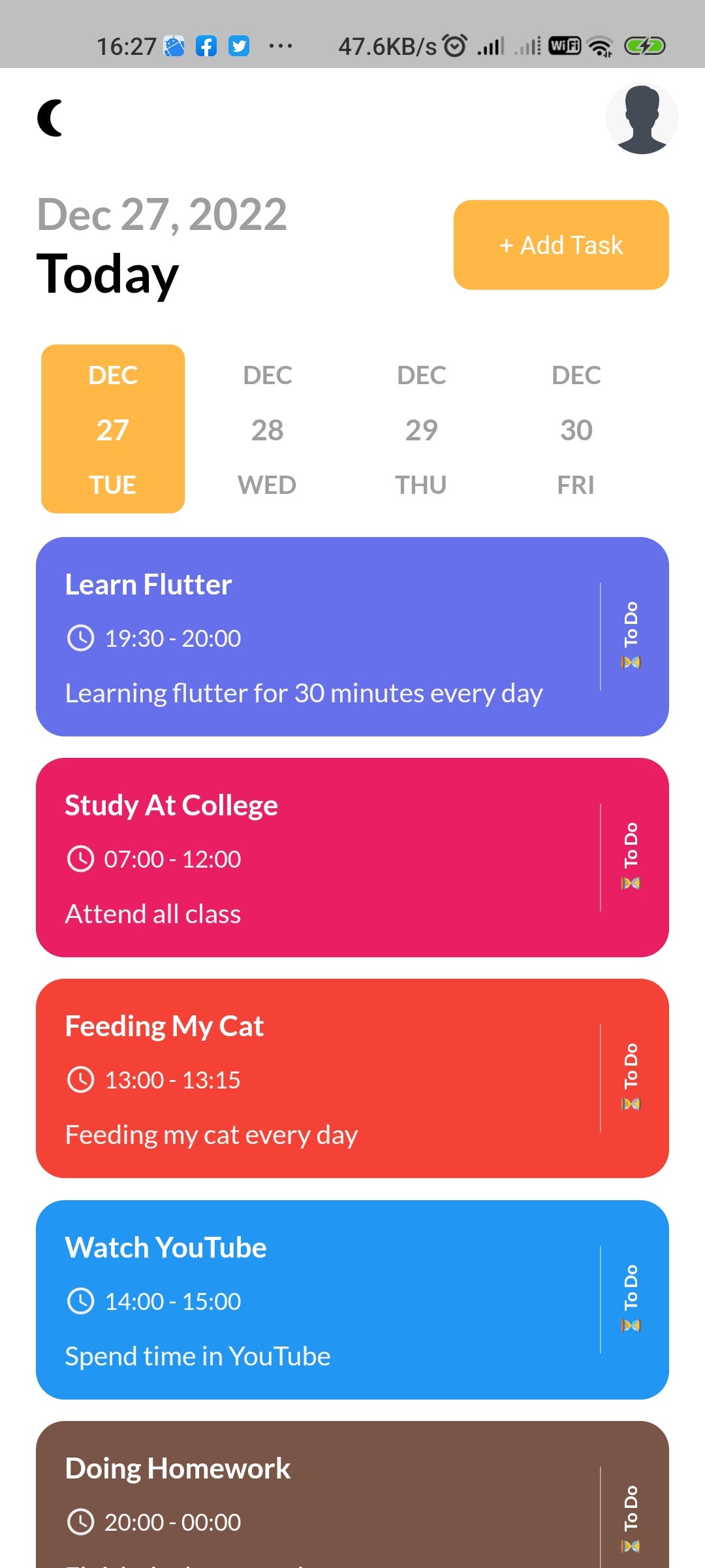ReBuddy. Made by flutter & SQLite | by KhalifGibran | Medium