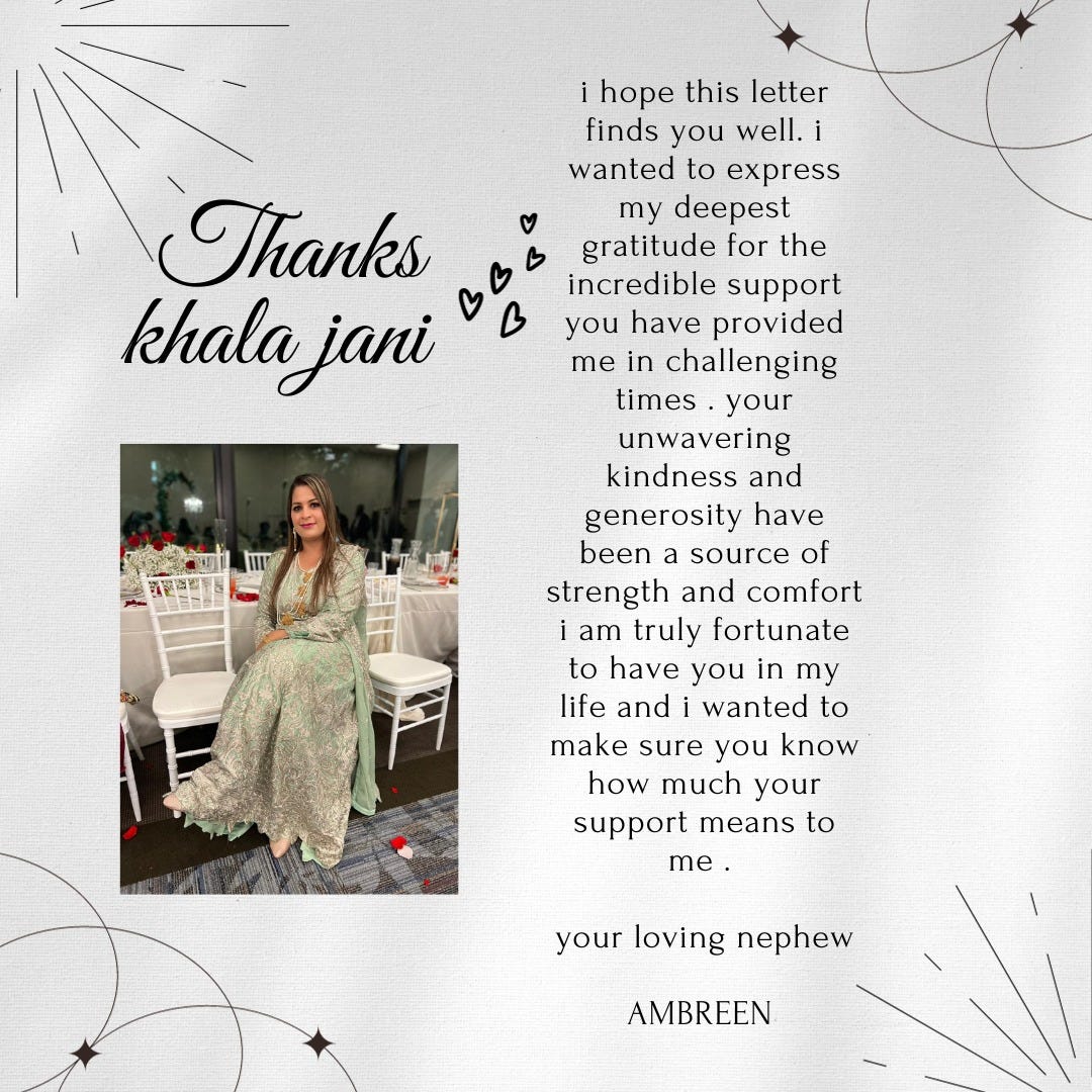 A personal journey of writing a heartfelt letter . | by Ambreen Iqbal ...