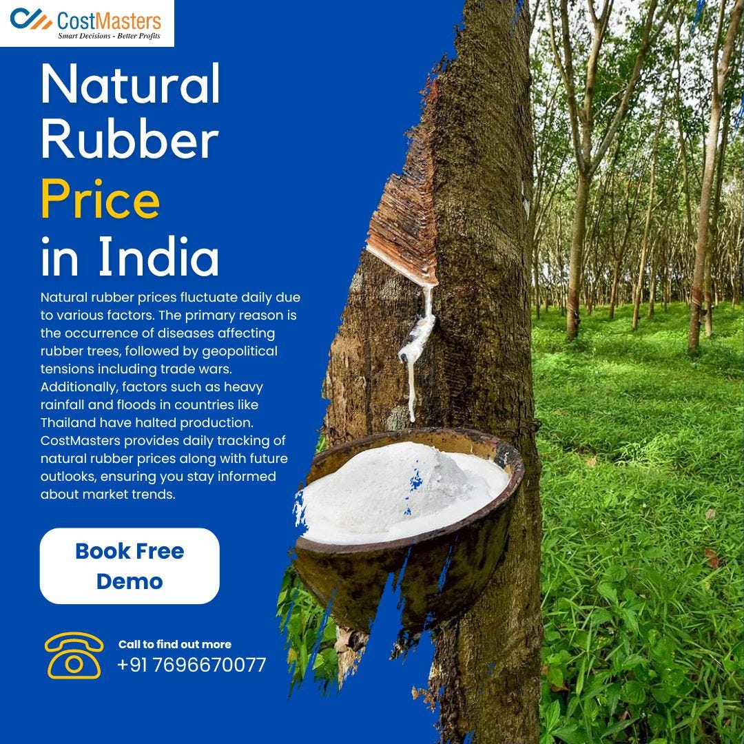 Natural Rubber Price Today by CostMasters - Cost masters - Medium