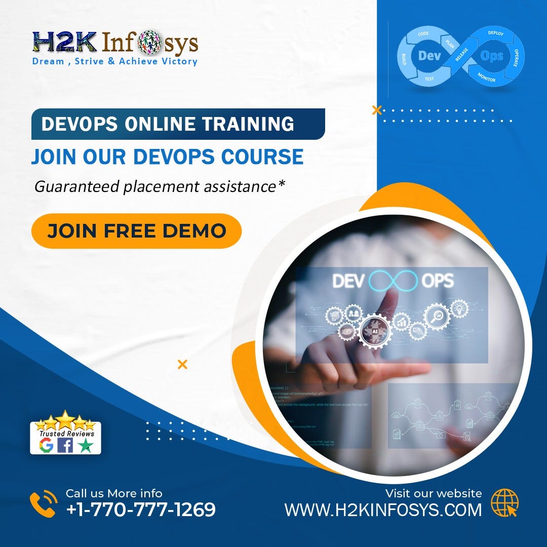 DevOps Online Certification Training at H2KInfosys | by Markanthony | Nov, 2023 | Medium
