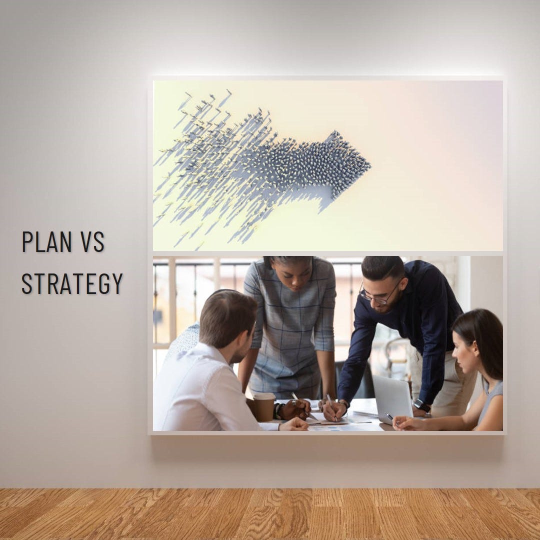 Plan vs Strategy: What’s the Difference and Why It Matters | by Roberth ...