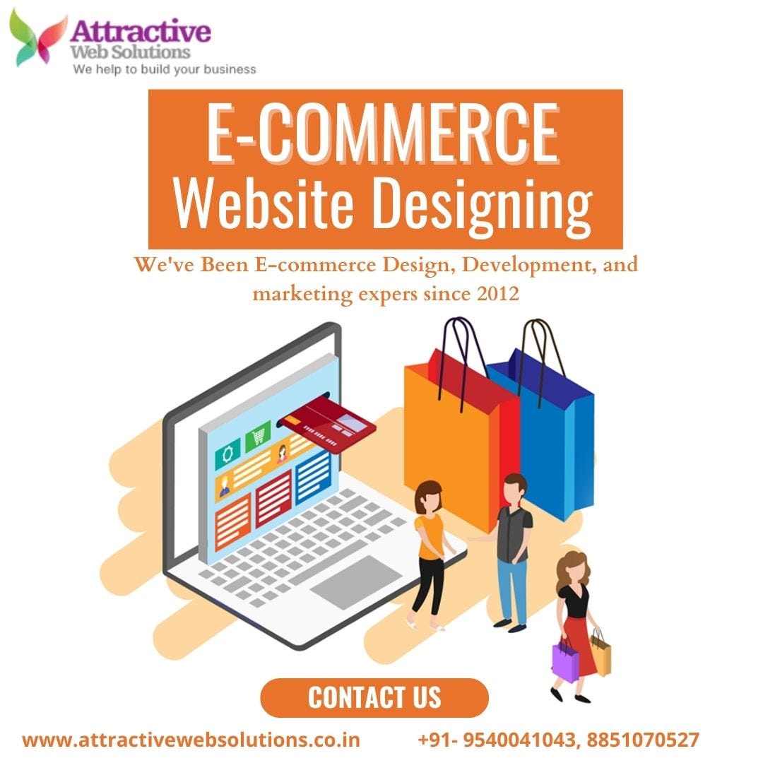 Best E-Commerce Website Designing Company - Attractive Web Solutions ...
