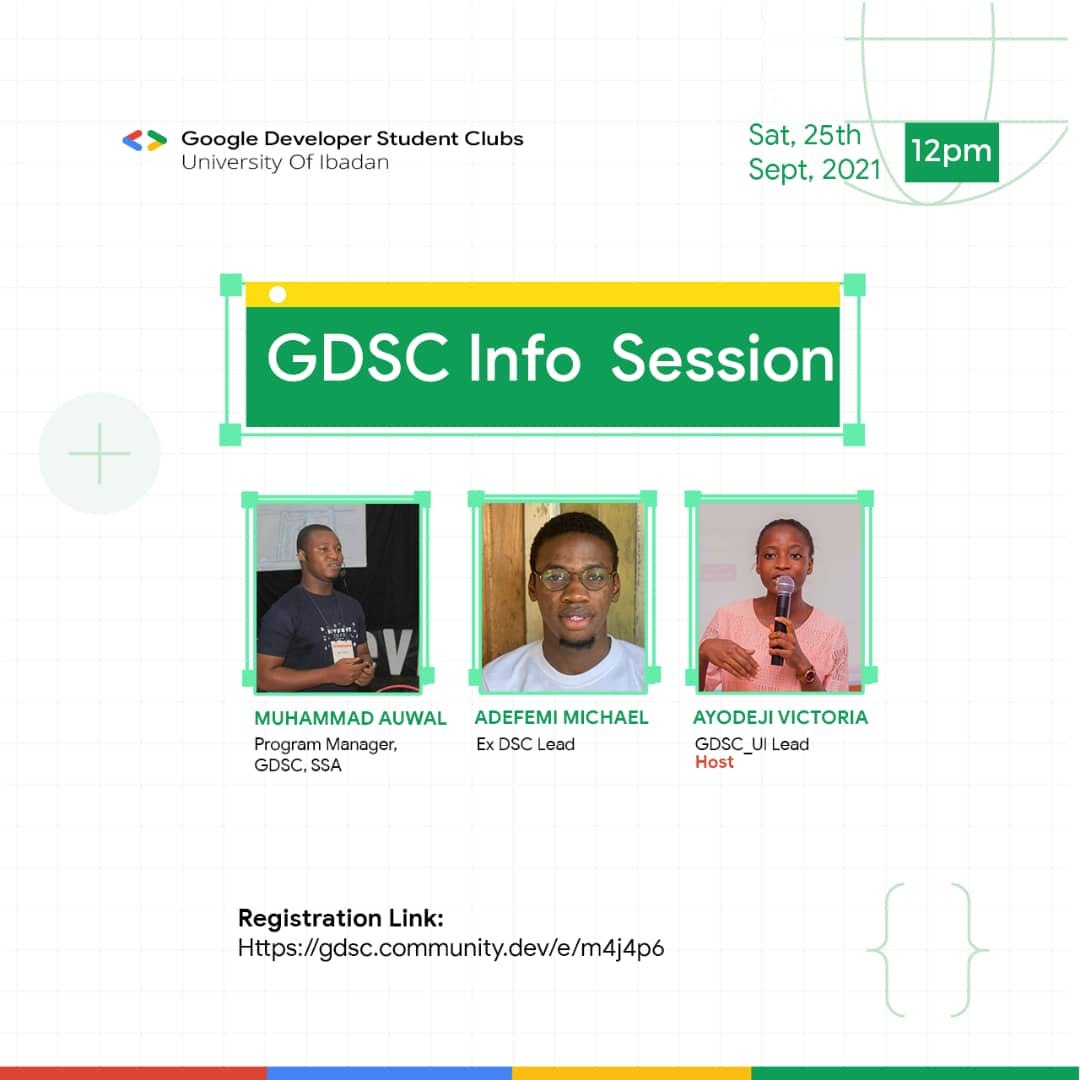 GDSC UI INFO SESSION ’21. Google Developer Student Clubs, UI. | by GDSC ...