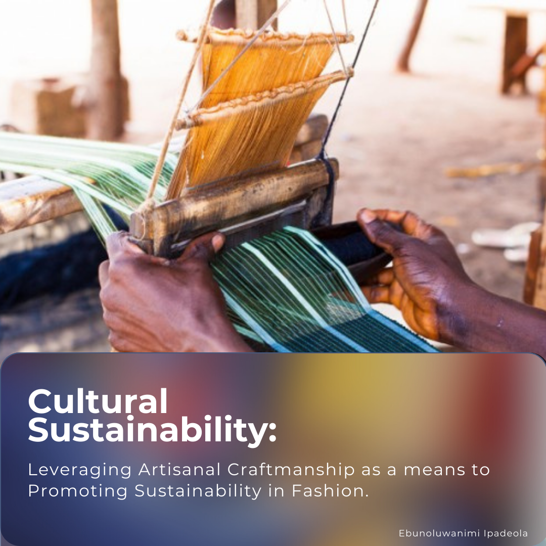 Cultural Sustainability: Leveraging Artisanal Craftsmanship as a means ...