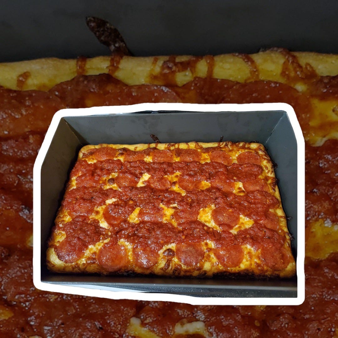 Detroit-Style Pizza: A Rectangular Sensation! | by Jeffrey Clos ...
