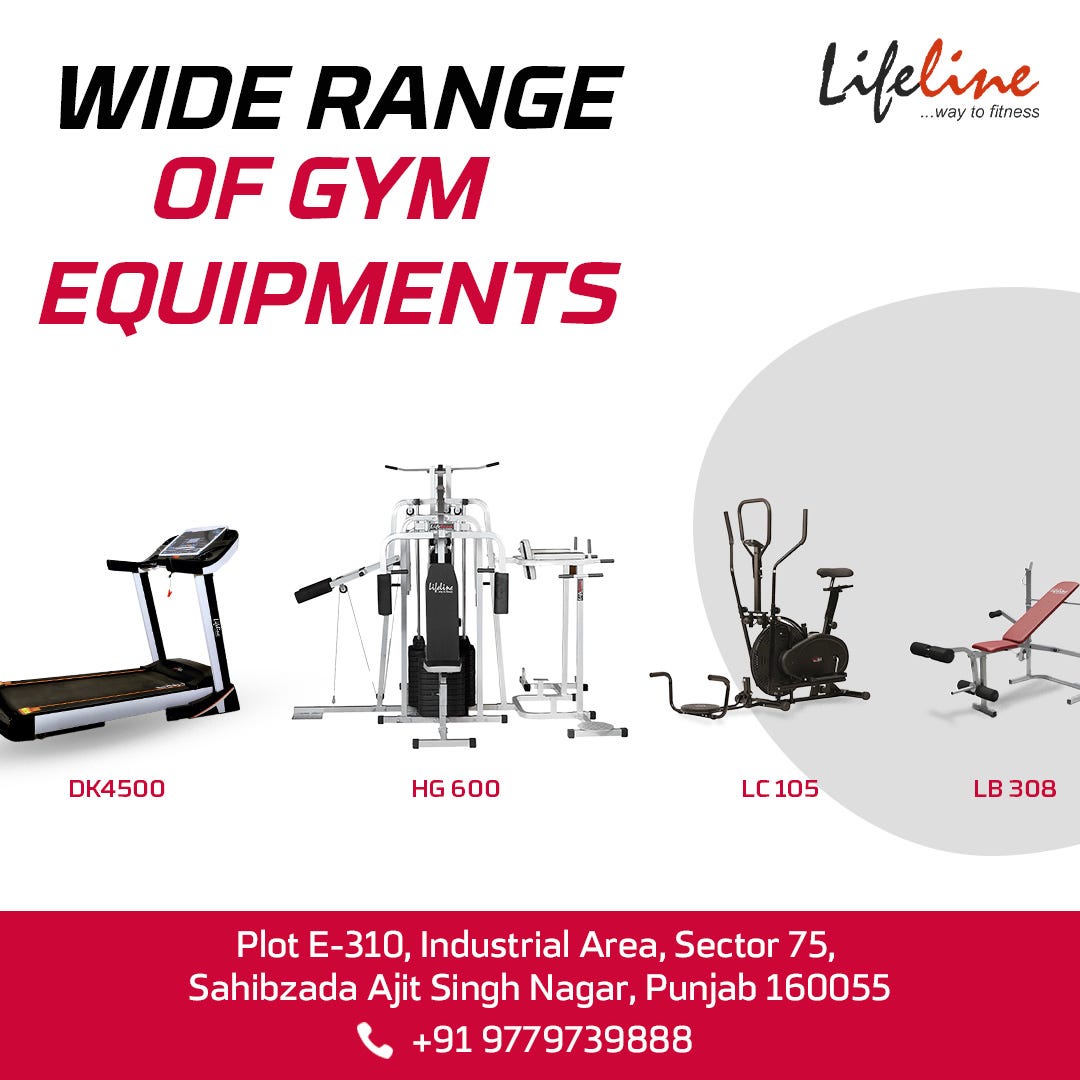 Lifeline Fitness-Gym Equipment Manufacturer in Mohali |India Lifeline ...