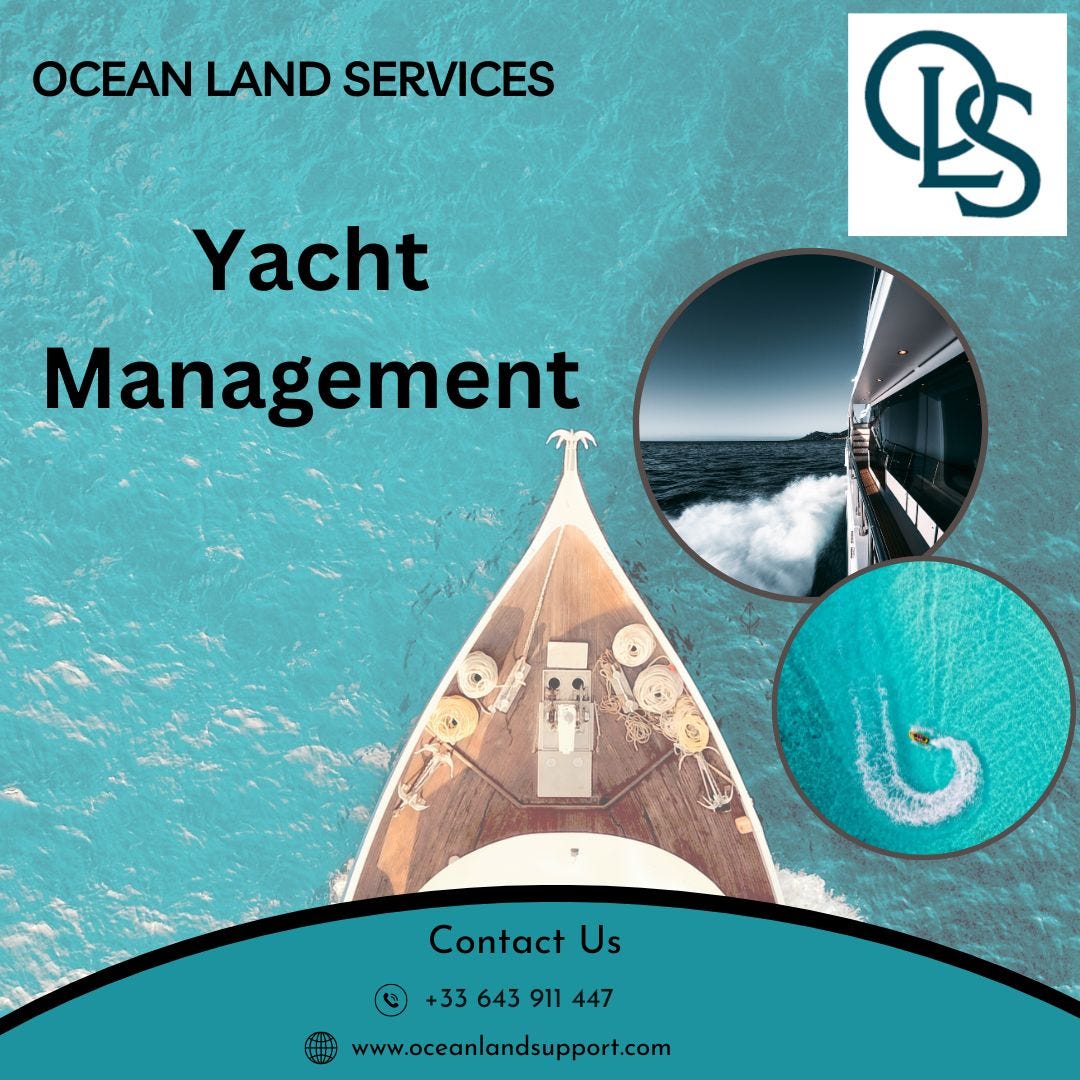 Best services for yacht management in Monaco - Ocean Land Support - Medium