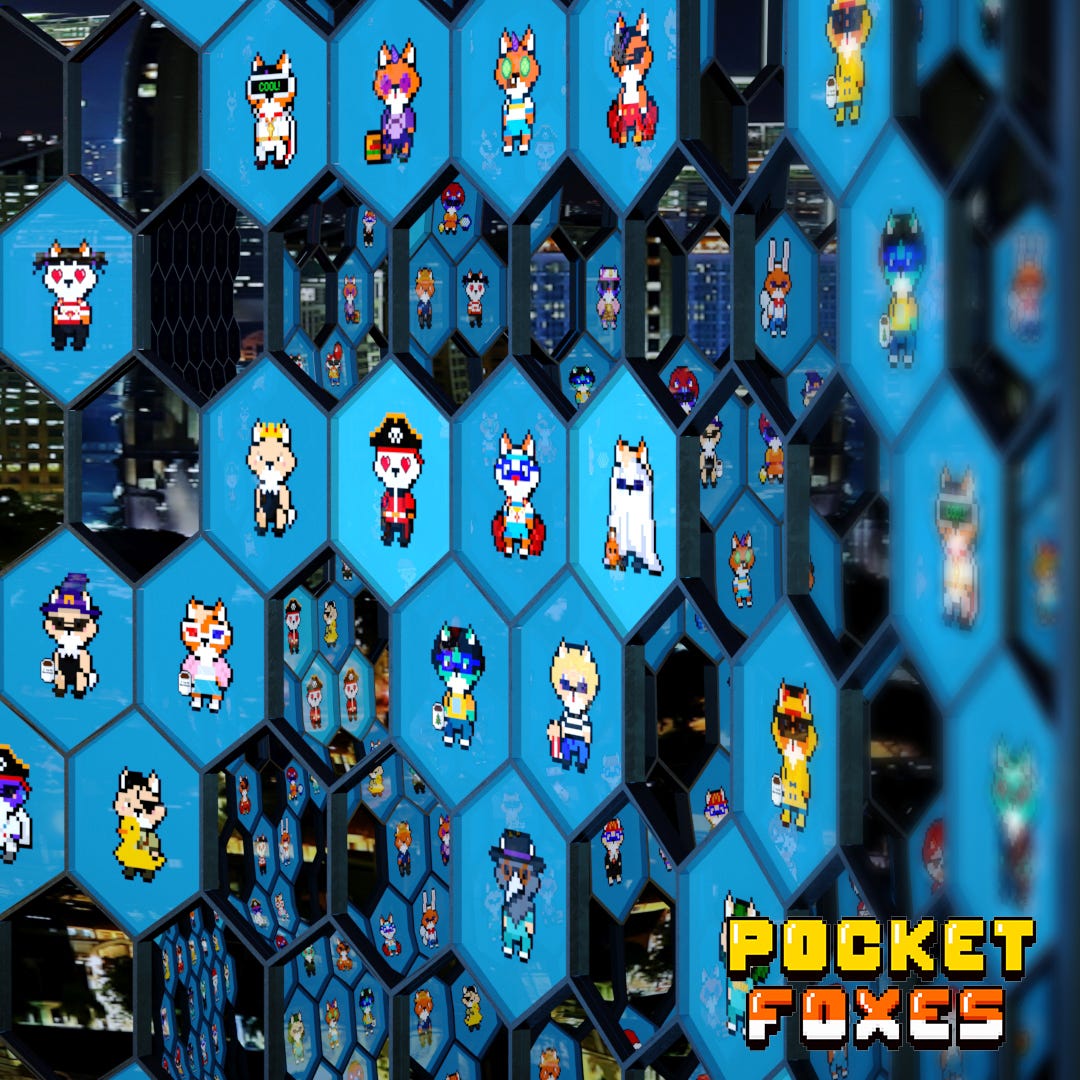 Pocket Foxes NFT Collectibles - Officialpocketfoxes - Medium