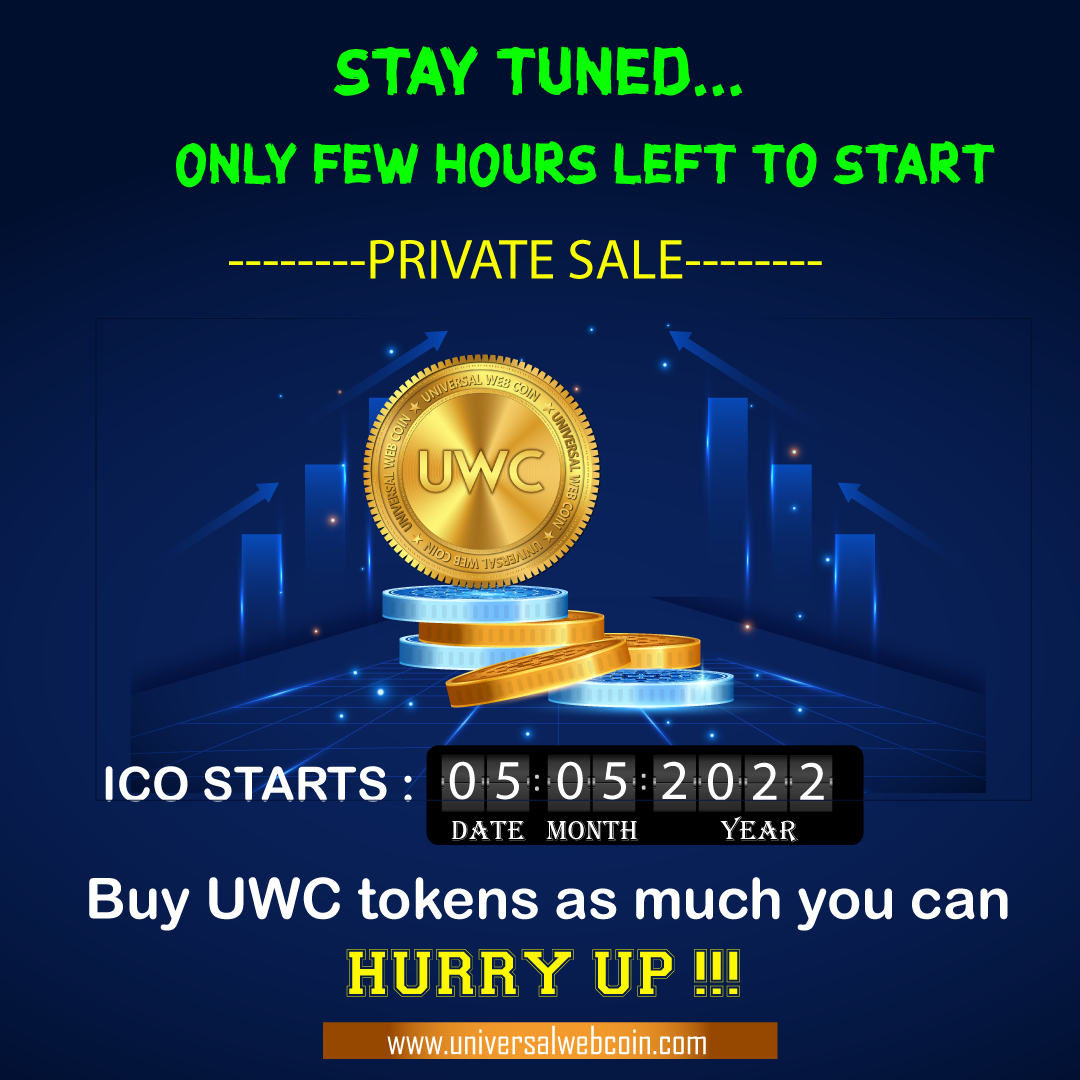 Countdown begins, Only Few Hours Left to start UWC private sale ...
