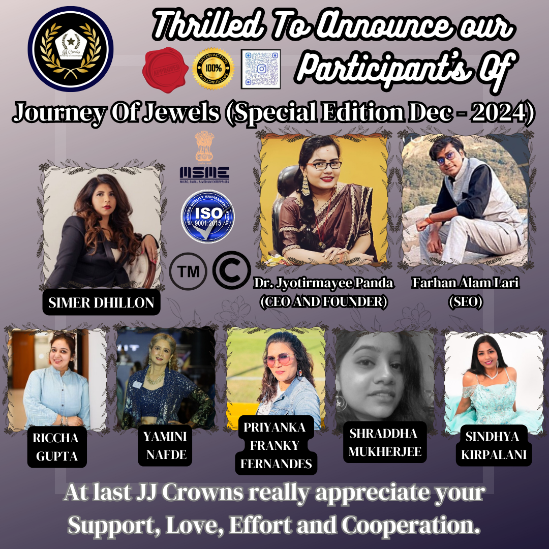 JJ Crowns December 2024 Edition: Celebrating Empowerment, Creativity, and Excellence | by ...