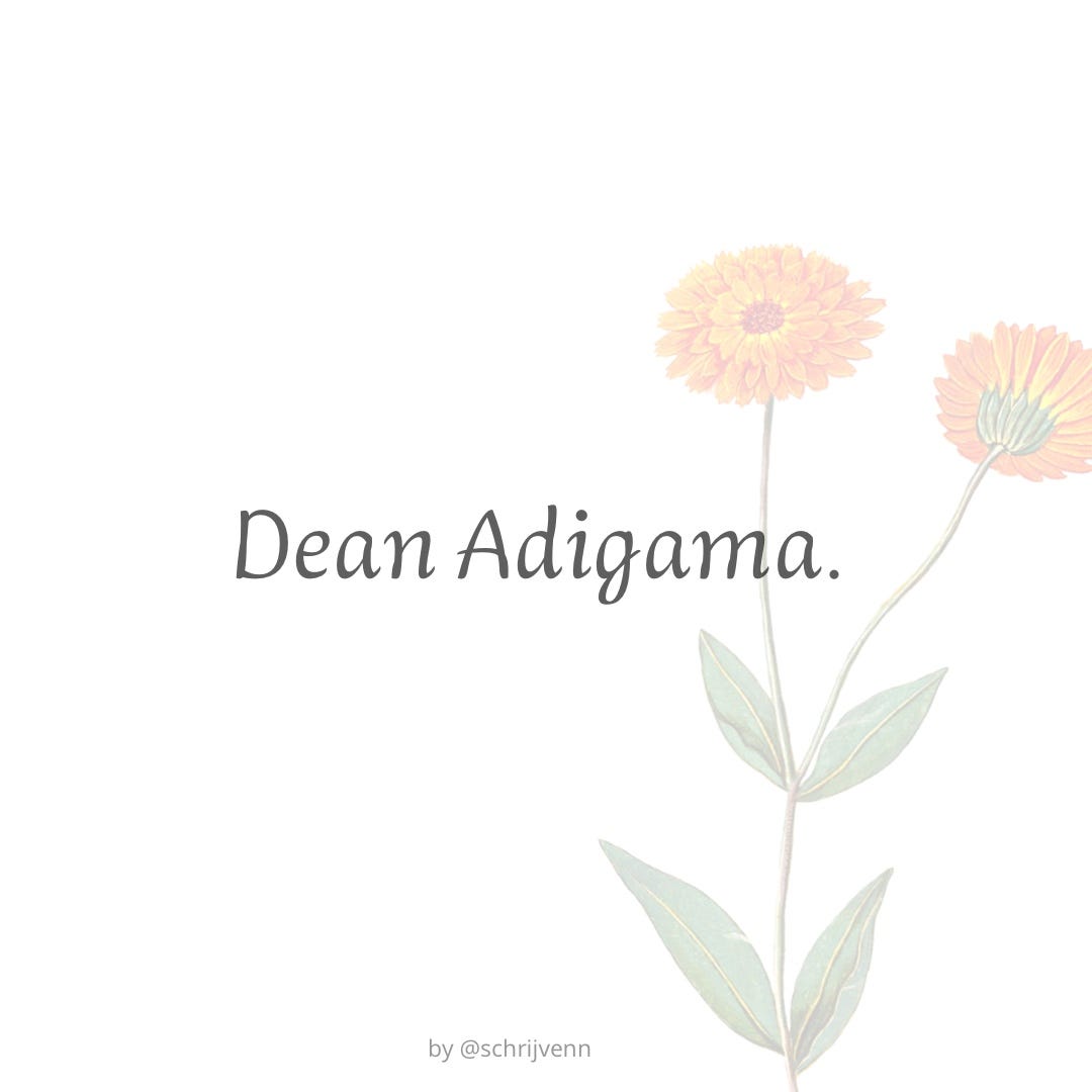 Dean Adigama.. Setelah mendapatkan balasan dari… | by 𝓓. | Medium