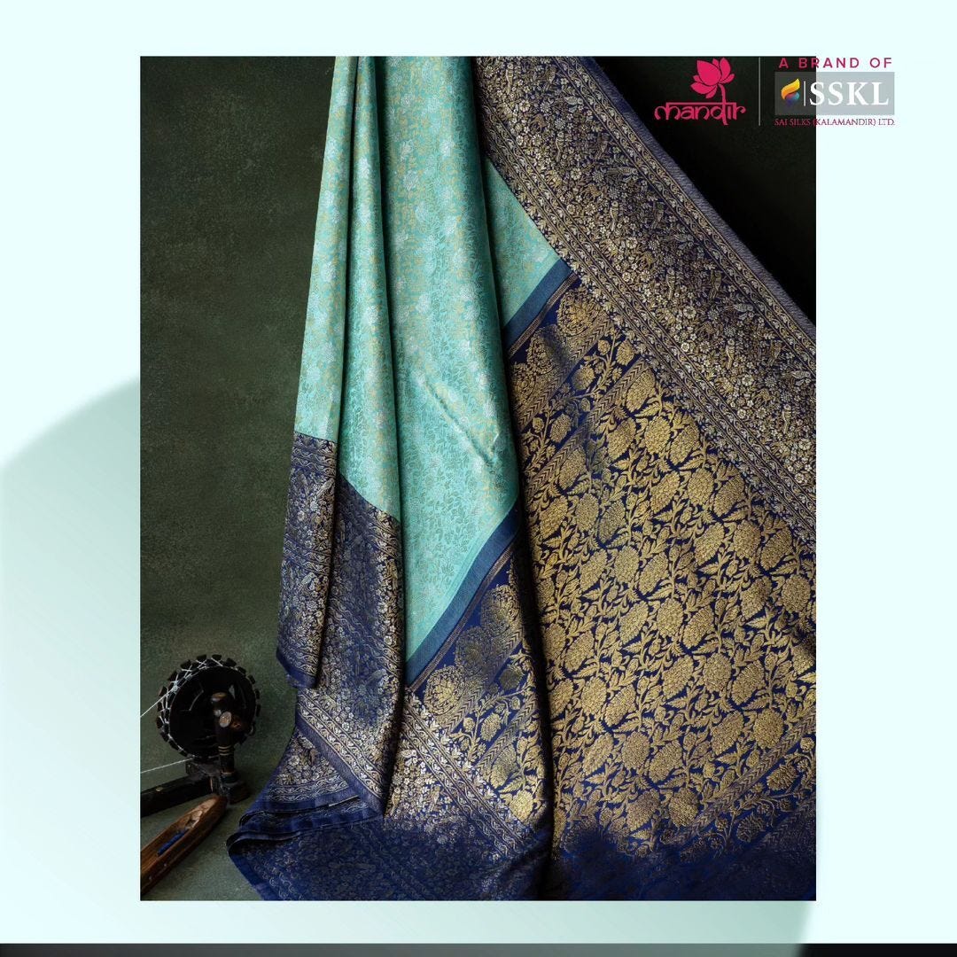 Graceful Sophistication: Light Blue Kanchipuram Silk Saree - sarees ...