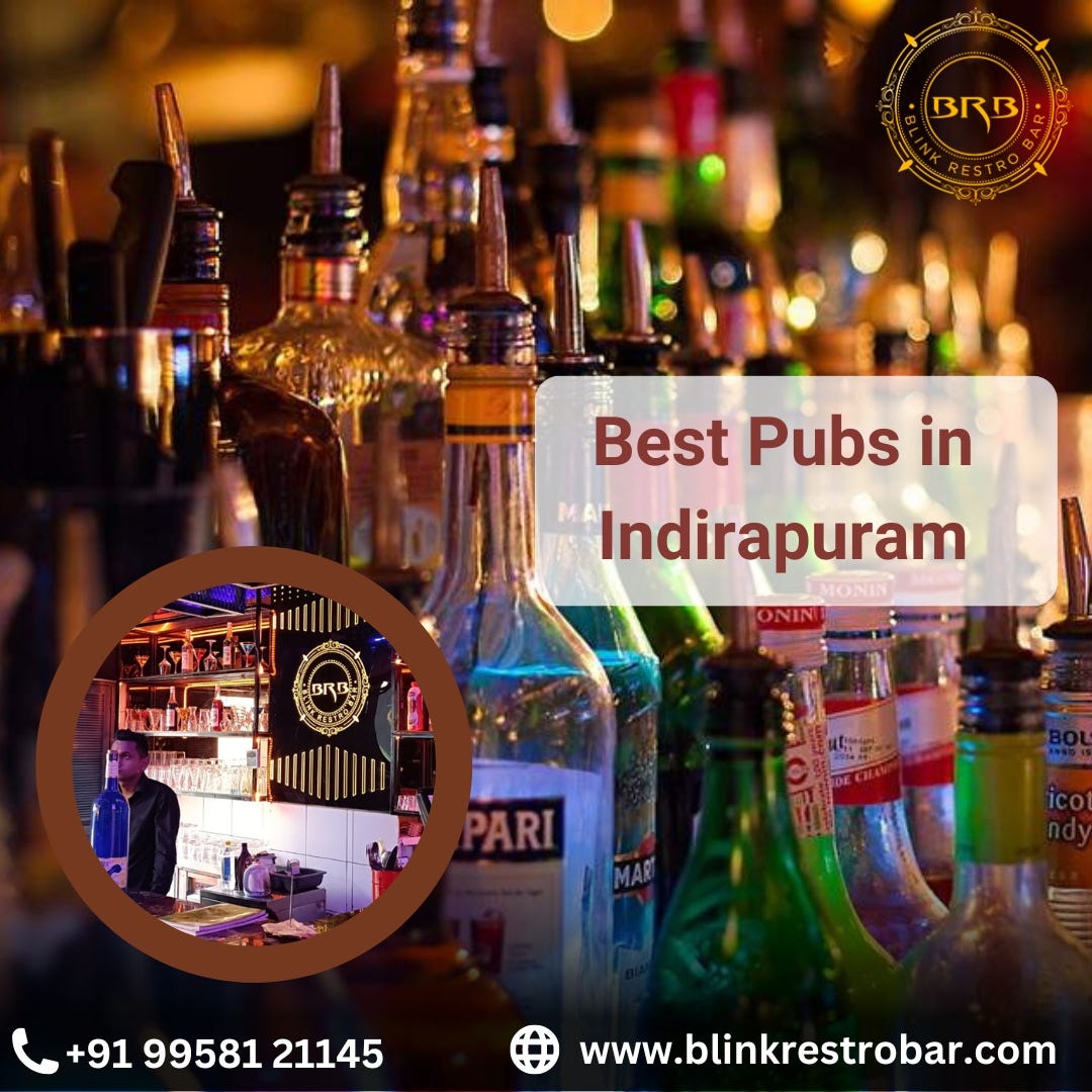 Best Pubs in Indirapuram - Blink Resto Bar - Medium