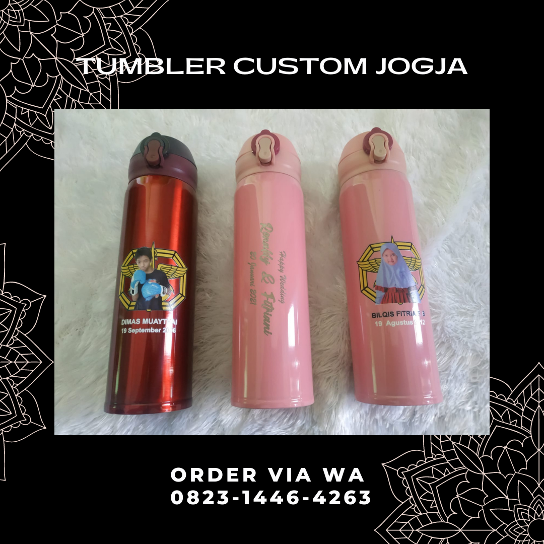 tumbler custom shopee — botol minum custom nama — | Medium