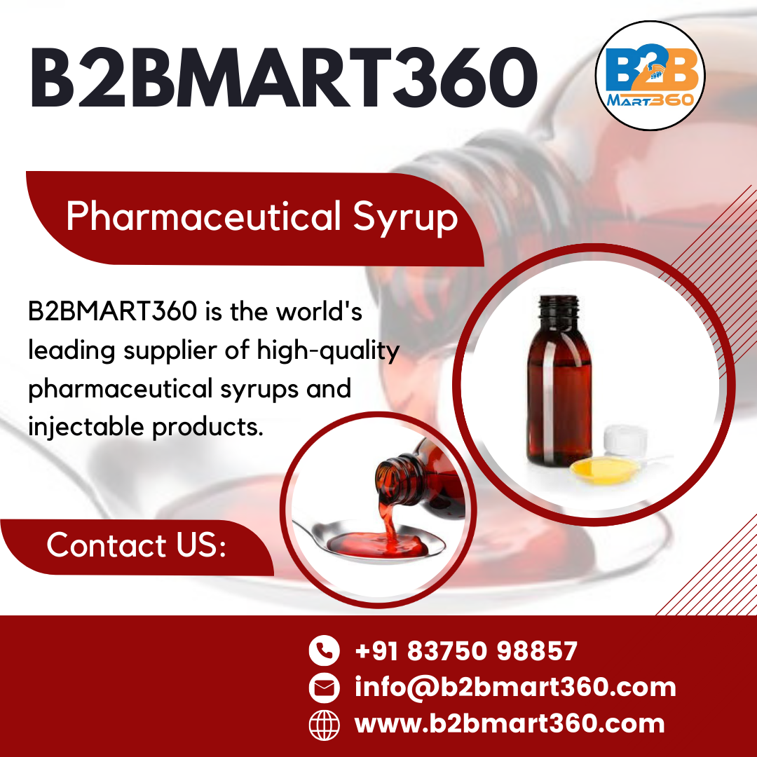 Pharmaceutical Syrup | B2Bmart360 - Kripa sharma - Medium