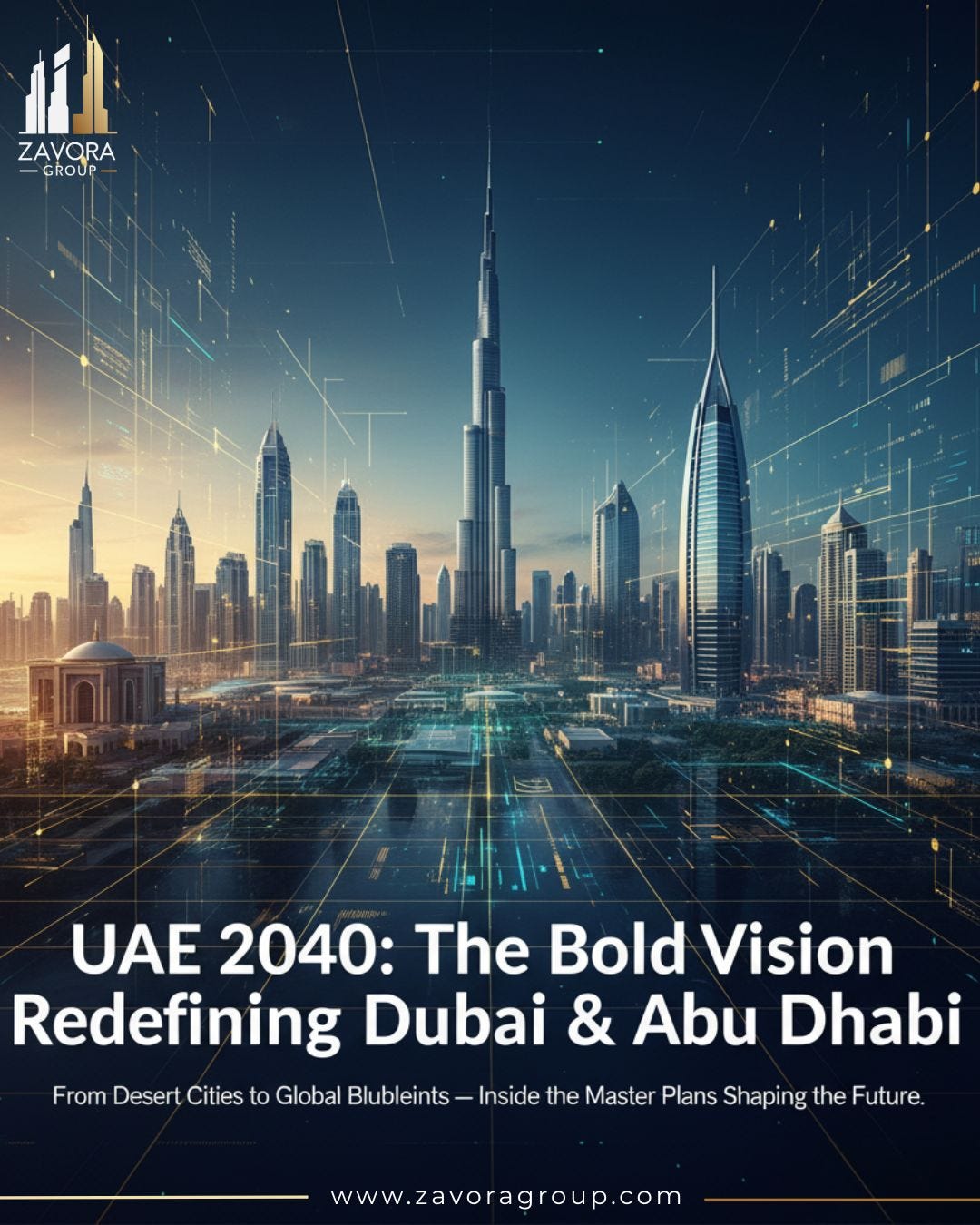 UAE 2040: Inside the Bold Vision Transforming Dubai and Abu Dhabi into ...