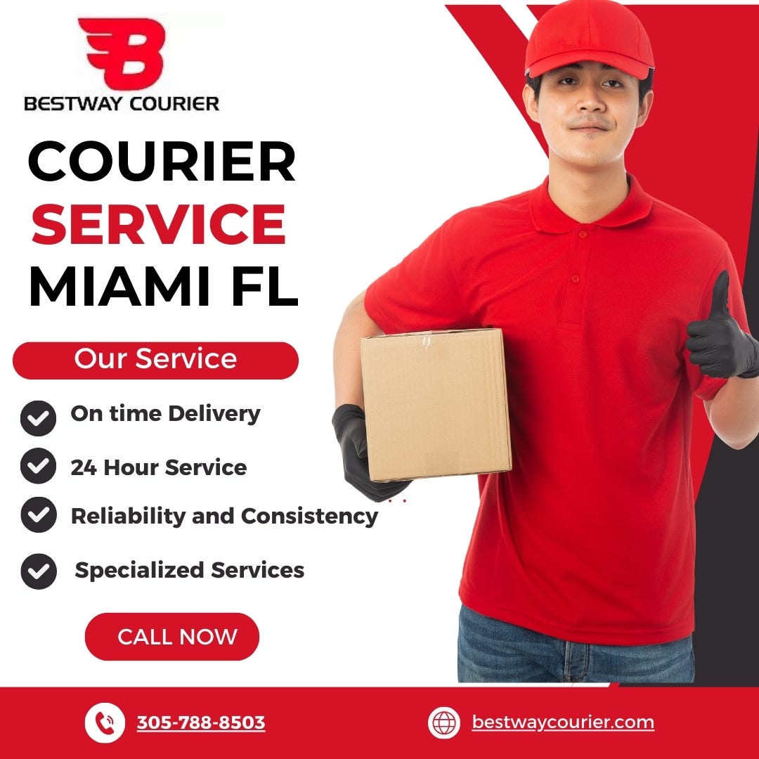 Courier Service Miami FL | Best Way Courier - Best Way Courier - Medium