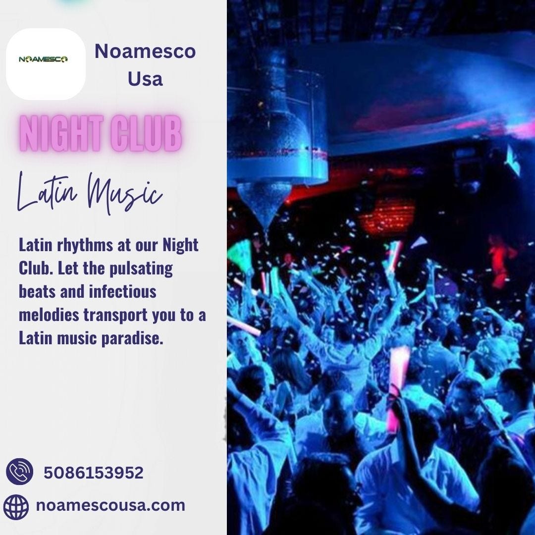 Rhythmic Revelry: Night Club with Latin Music Vibes - Noames Cousa - Medium