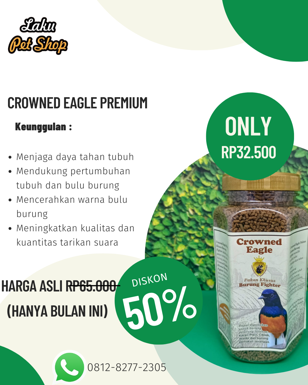 MAU PAKAN BURUNG MURAI KUALITAS PREMIUM dengan HARGA MURAH ??!!! | by ...